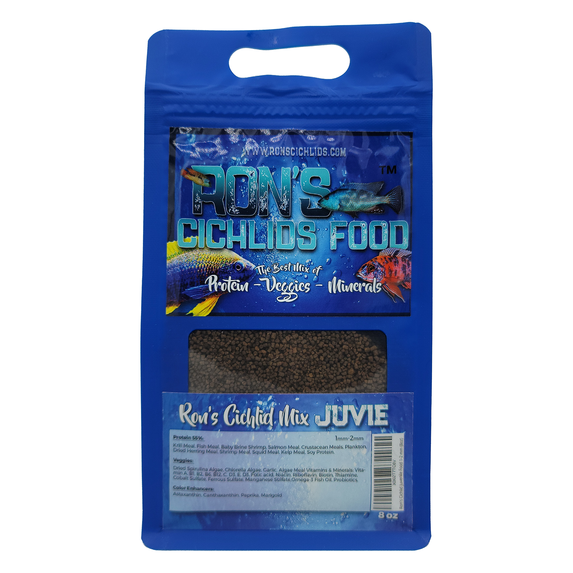 Shop Ron's Cichlids Juvenile Food – Sanctuary Cichlids