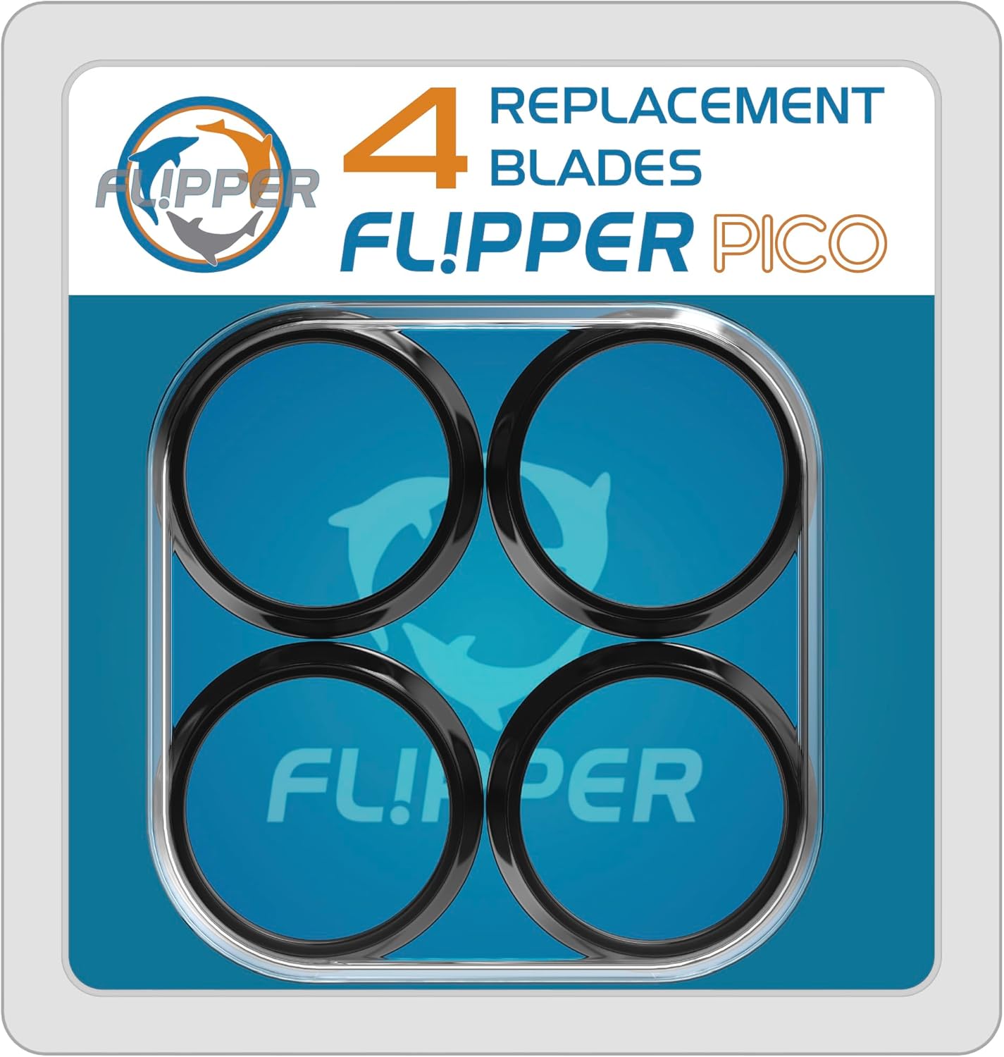 Shop Flipper Pico 2 in 1 Aquarium Magnet Cleaner Replacement Blades 4 ...